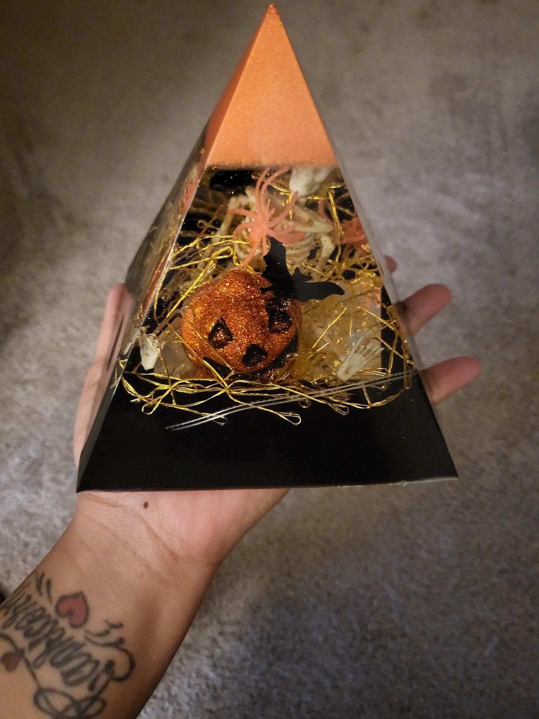 Custom Resin Pyramid, Large - Etsy