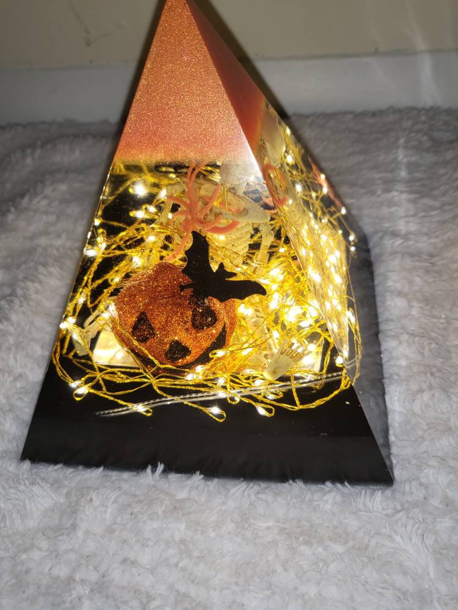 Custom Resin Pyramid, Large - Etsy