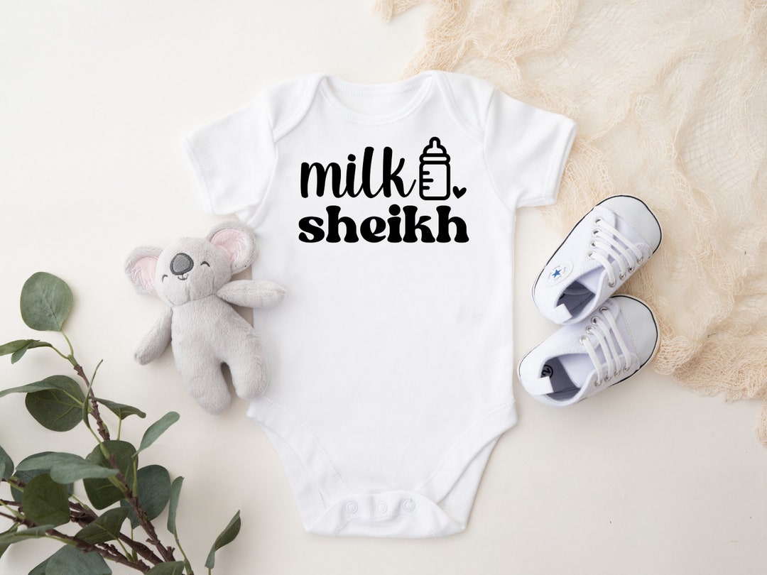 Milk Sheikh - Arab Muslim Baby Onesie, Eid, Ramadan - Etsy