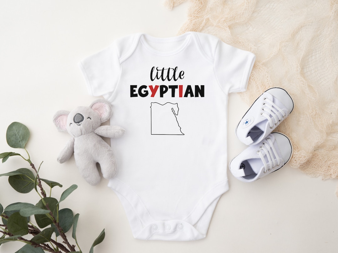 Little Egyptian Custom Egypt Map Baby Onesie - Etsy