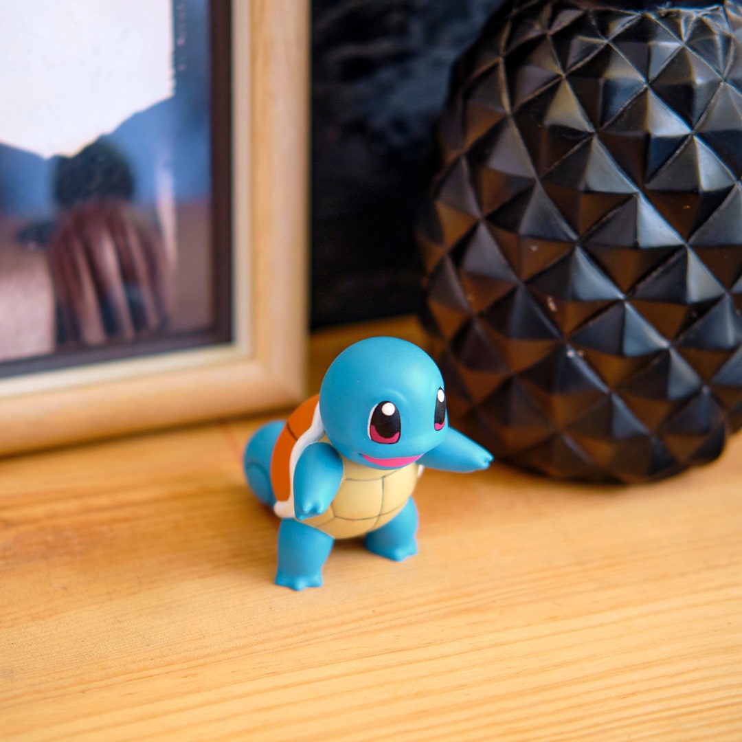 Squirtle Figure Shiny, Custom Colors and Various Sizes Available Pro ...