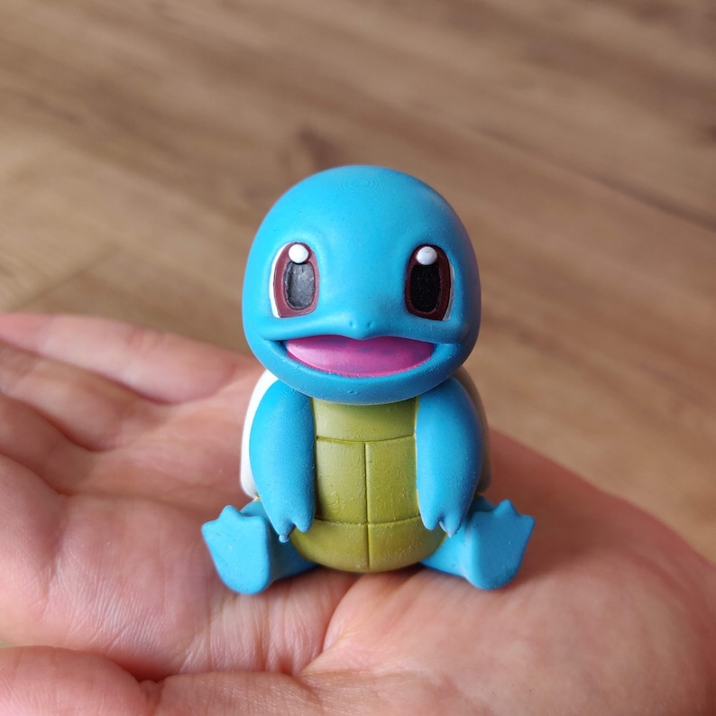 Squirtle Figure Shiny Custom Colors and Various Sizes - Etsy