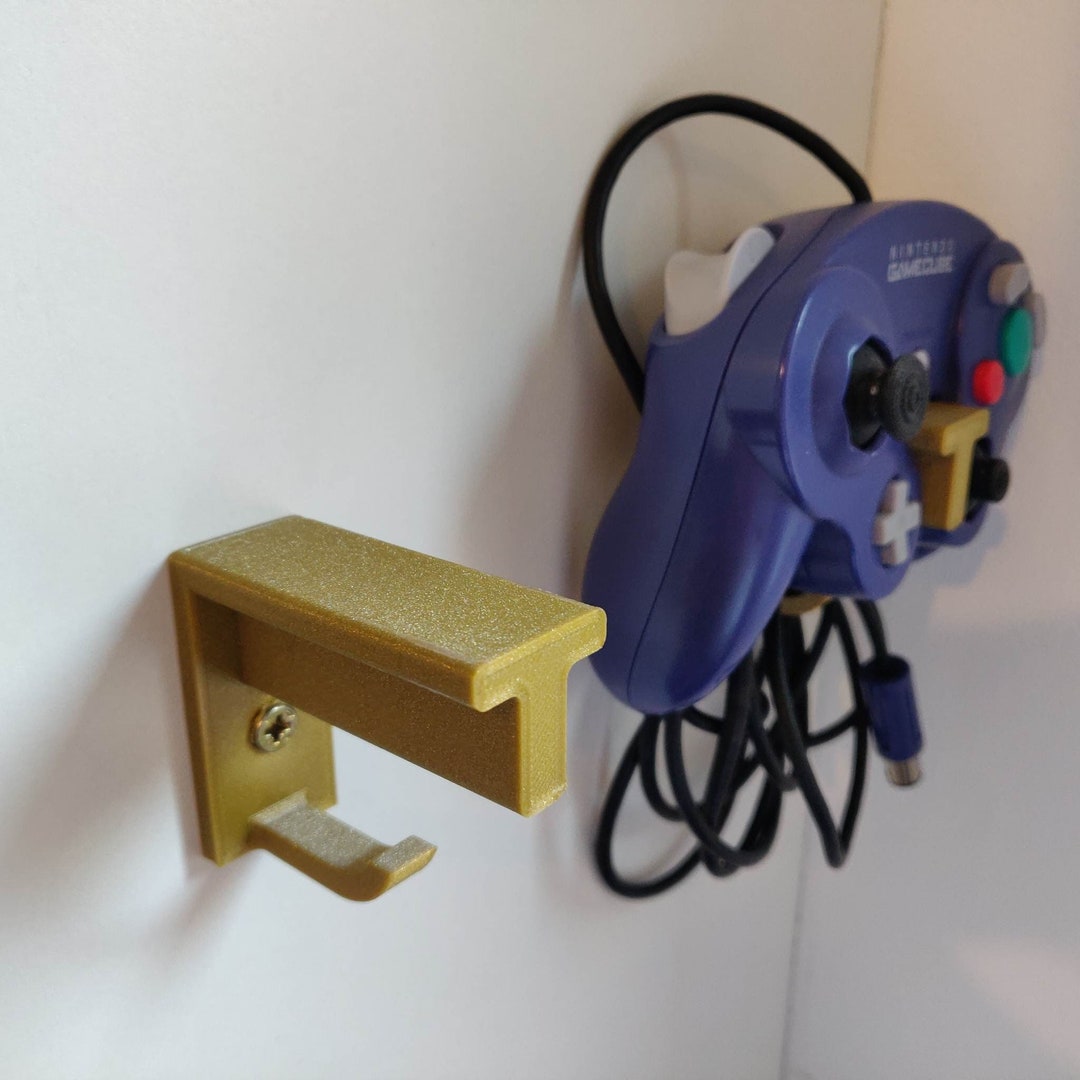 Wall Mount Nintendo Gamecube Controller Holder | High Quality 3D ...