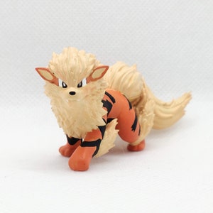 Arcanine Figure Shiny, Custom Colors and Various Sizes Available Pro ...