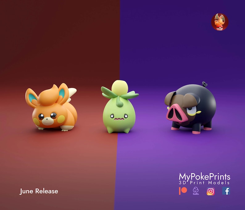 Pawmi Figure Shiny Custom Colors and Various Sizes - Etsy