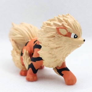 Arcanine Figure Shiny, Custom Colors and Various Sizes Available Pro ...