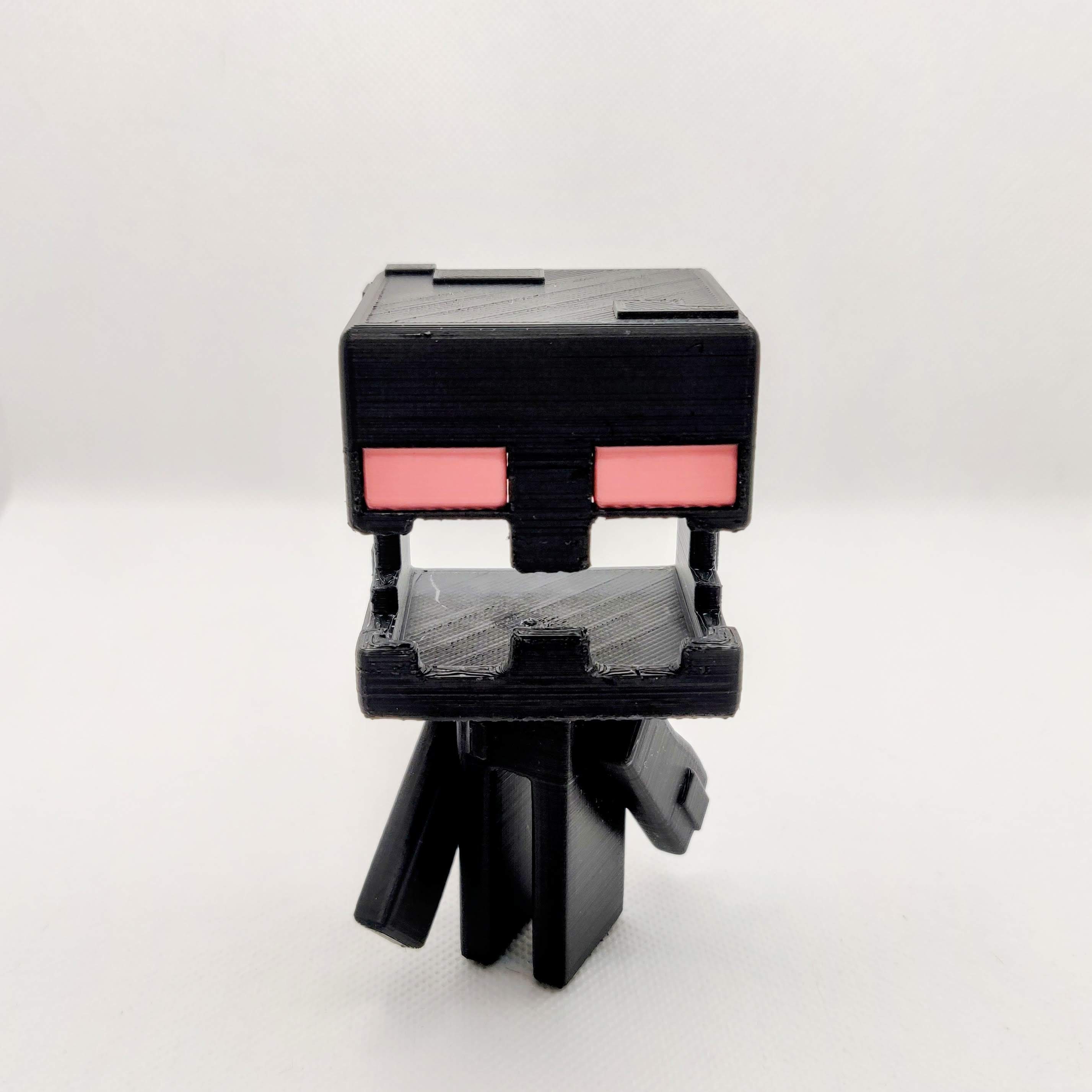 MINECRAFT SCREAMING ENDERMAN 3D Printed Figure Unofficial - Etsy Ireland