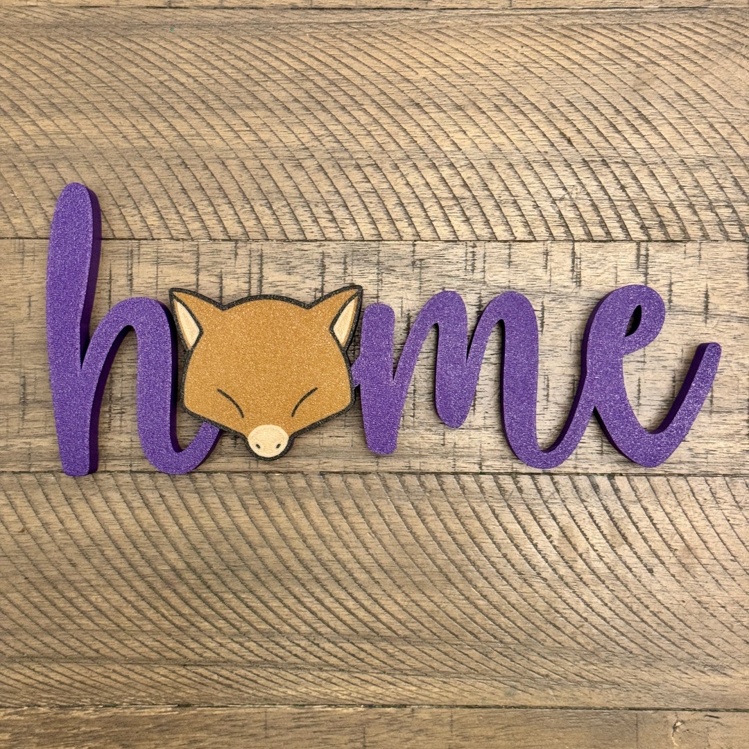 Custom Abra Wall Art, Hand Written Home Sign, Personalized Shiny ...