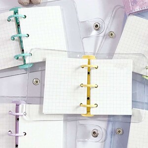 Personalised Mini Clear Cover Note Book, Mini Clear Cover Diary - Etsy UK