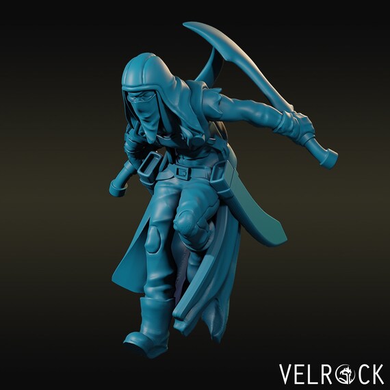 Human Rouge With Duel Scimitar | Etsy