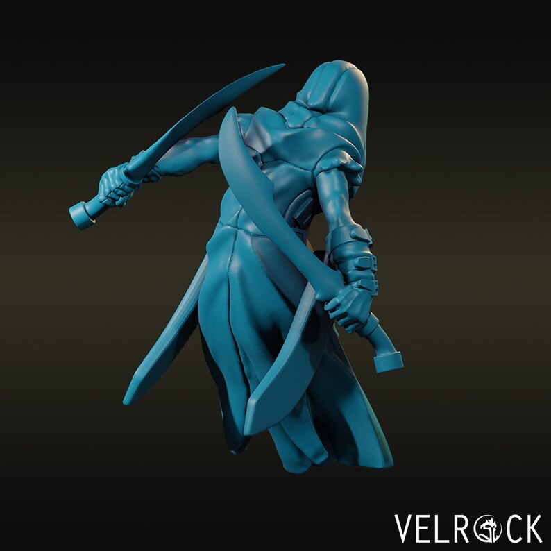 Human Rouge With Duel Scimitar - Etsy