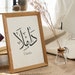 Custom Arabic Calligraphy Name Modern Lettering Arabic Baby Room Muslim ...