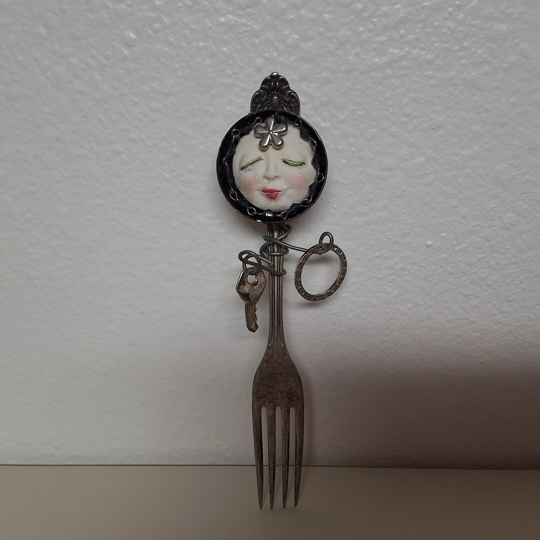 Repurposed Fork Plant Poke - Etsy