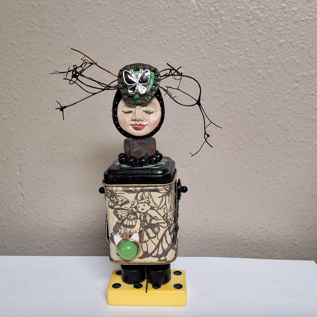 Found Object Shebot - Etsy