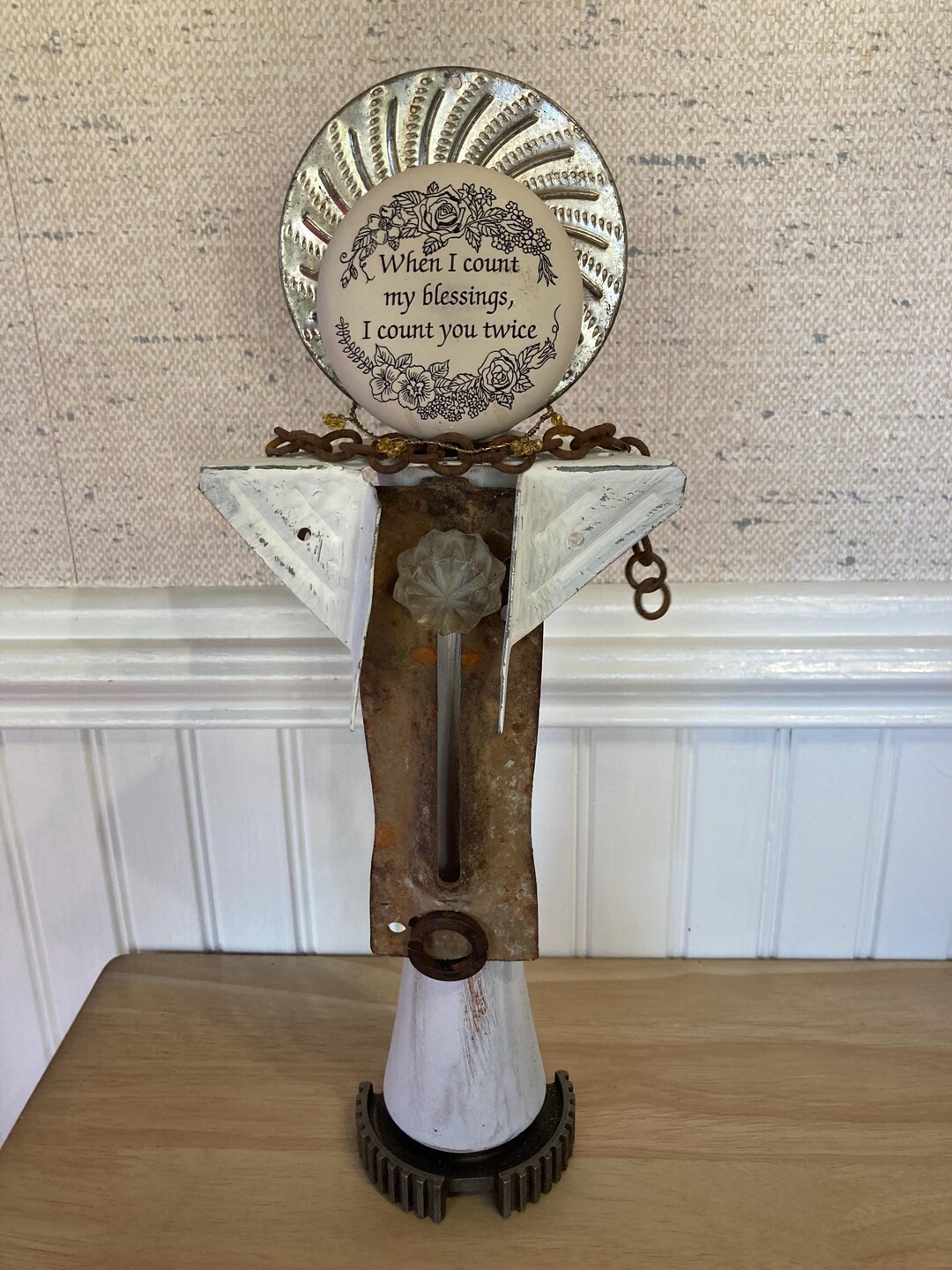 Salvage Sprite, Found Object, Angelic Assemblage - Etsy