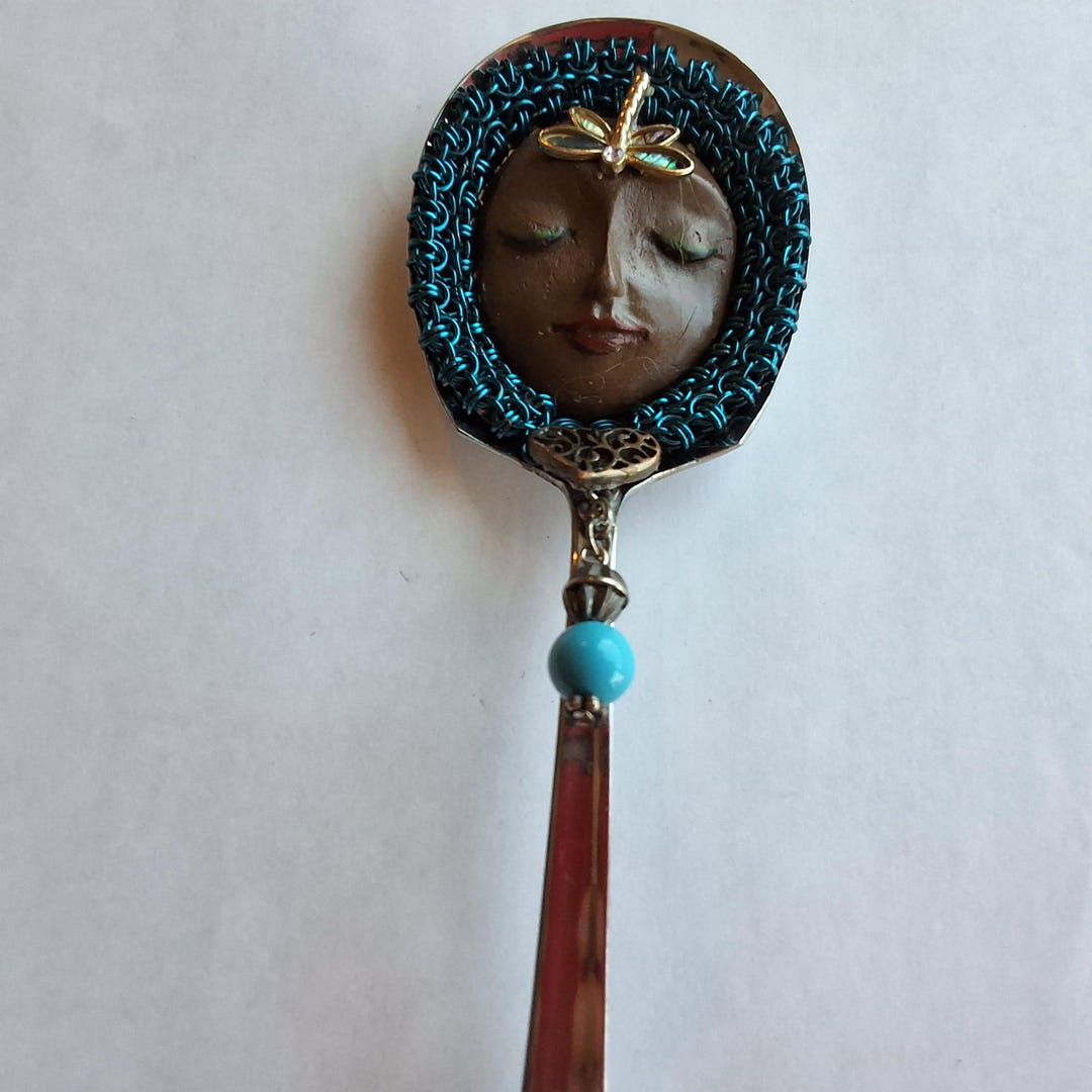 Repurposed Utensil, Found Object Plant Poke - Etsy