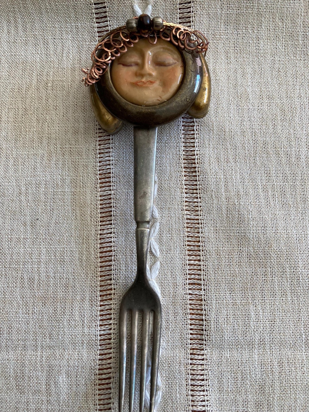 Repurposed Plant Poke, Found Object, Unique Garden Gift - Etsy