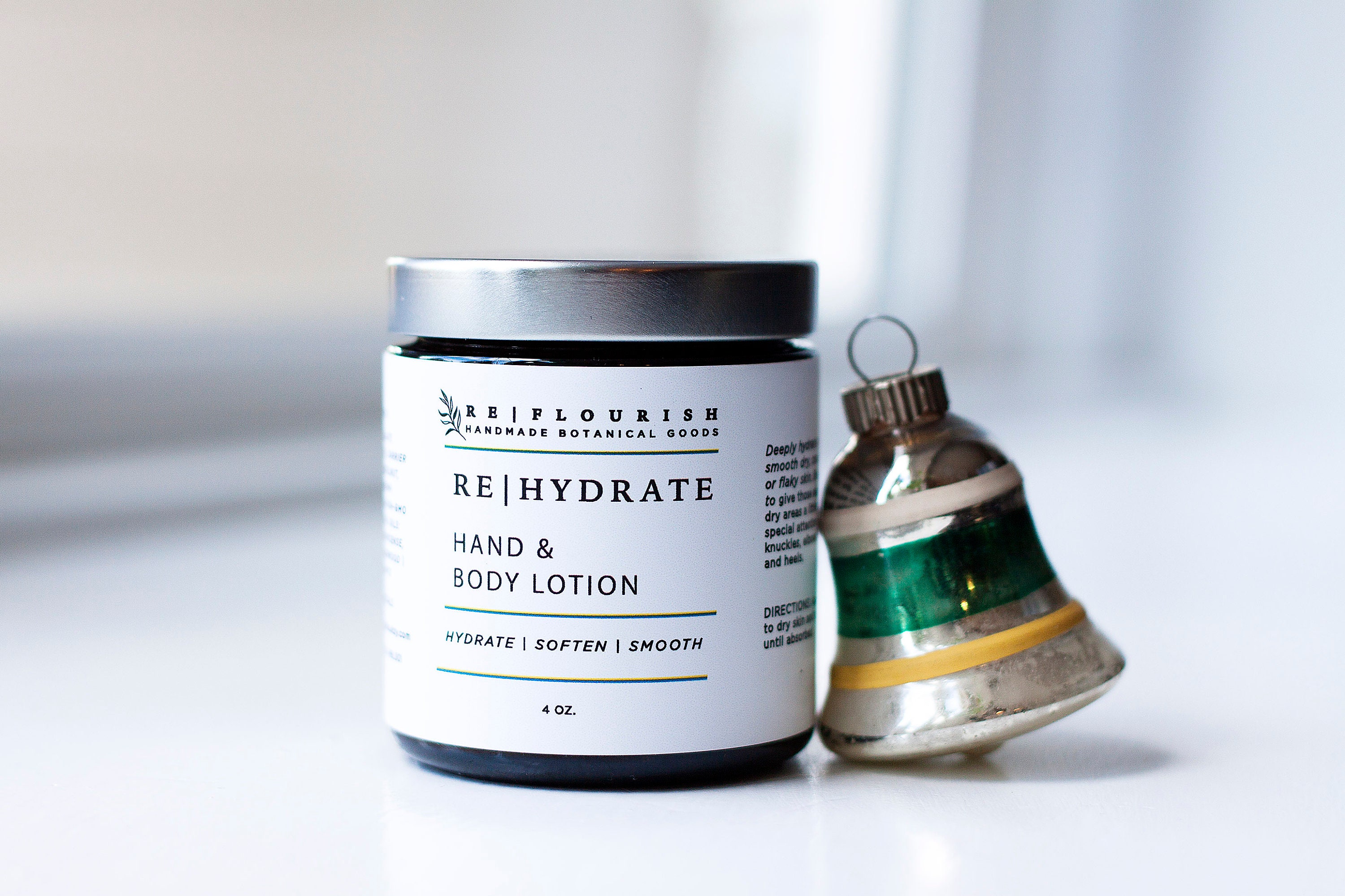 Hand Body Lotion 4 Oz. Jar REHYDRATE Relief for Dry - Etsy