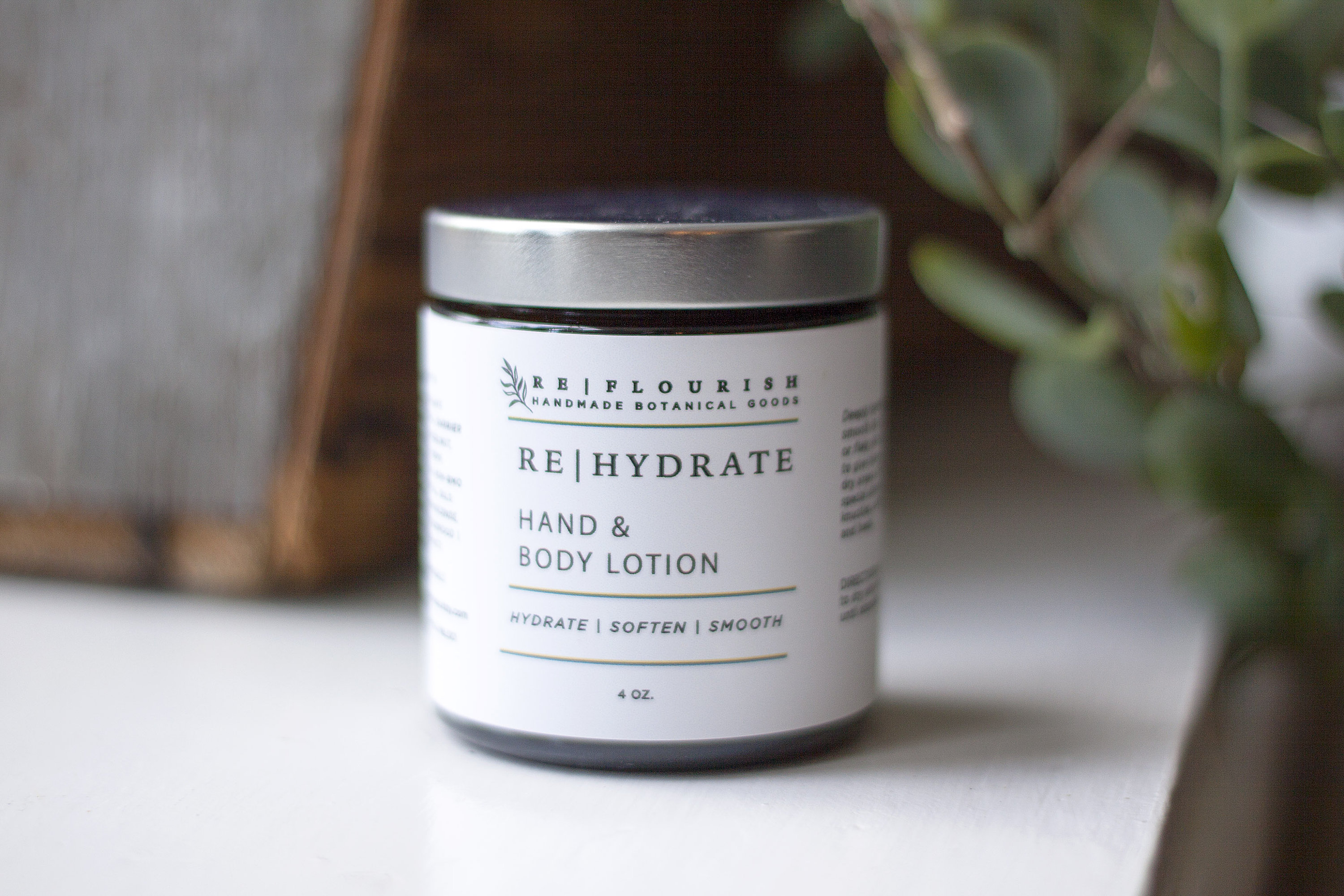 Hand + Body Lotion 4 Oz. Jar | REHYDRATE | Relief for Dry, Flaky ...