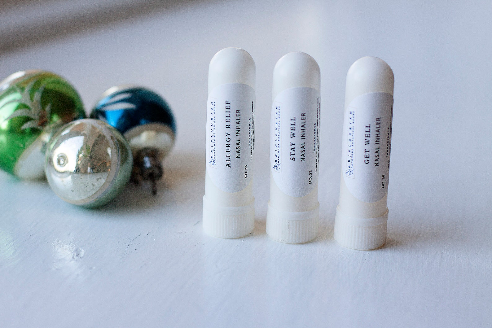 Wellness Nasal Inhalers Set | Organic | Set of Three - Allergy Relief ...