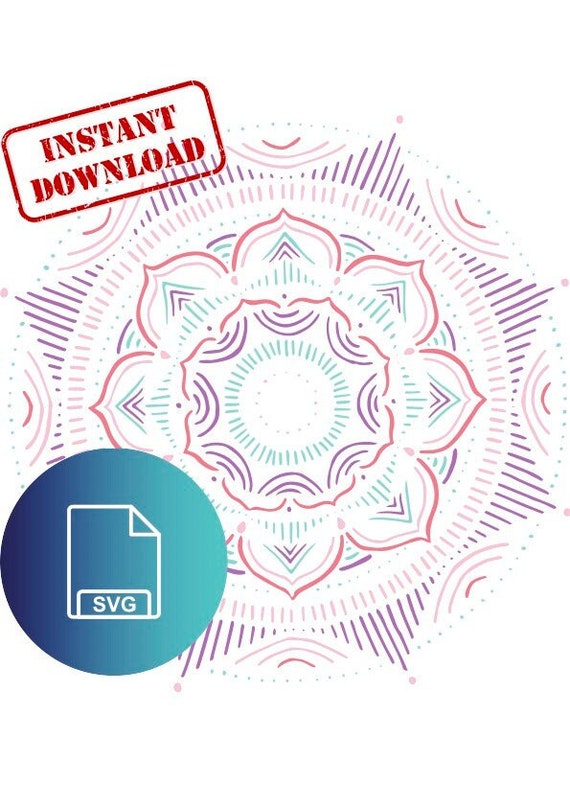 Mandala Svg Mandala SVG Cut File Mandala SVG Mandala - Etsy