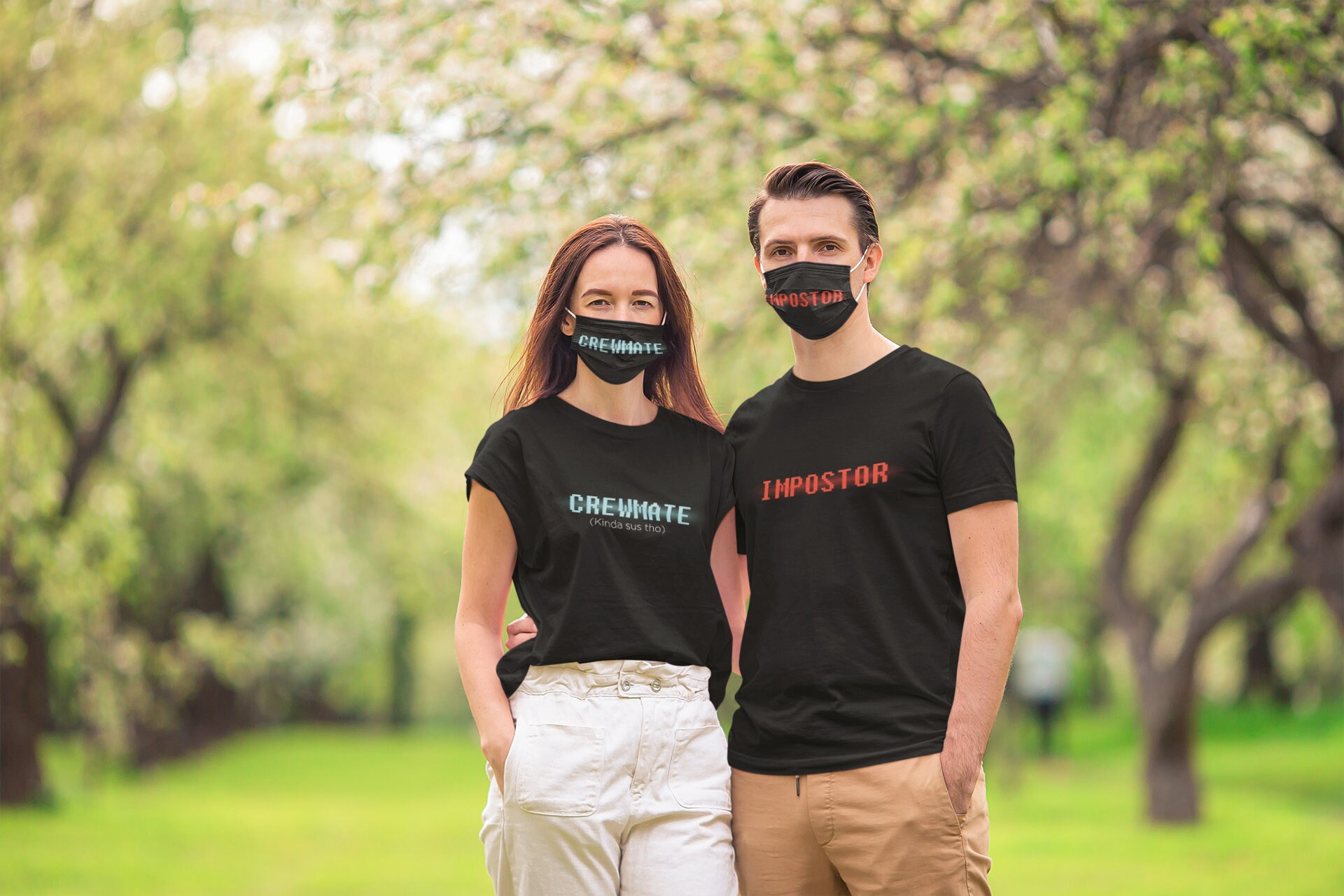 Impostor, Face Mask, Video Game, Gift - Etsy