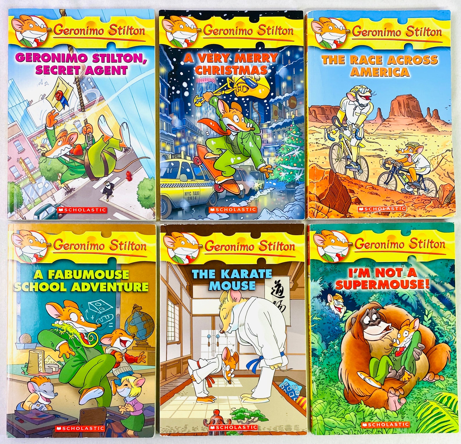 Geronimo Stilton Series CHOOSE ONE Full-Colored Chapter Books | Etsy