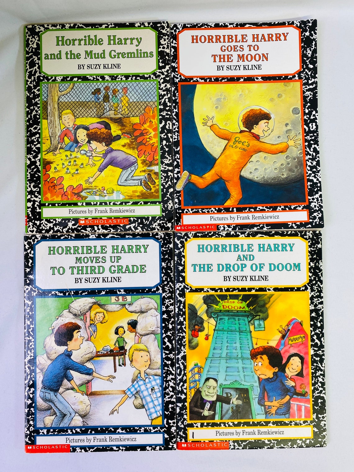 20 Horrible Harry Chapter Books by Suzy Kline 2B Triple Revenge Third ...