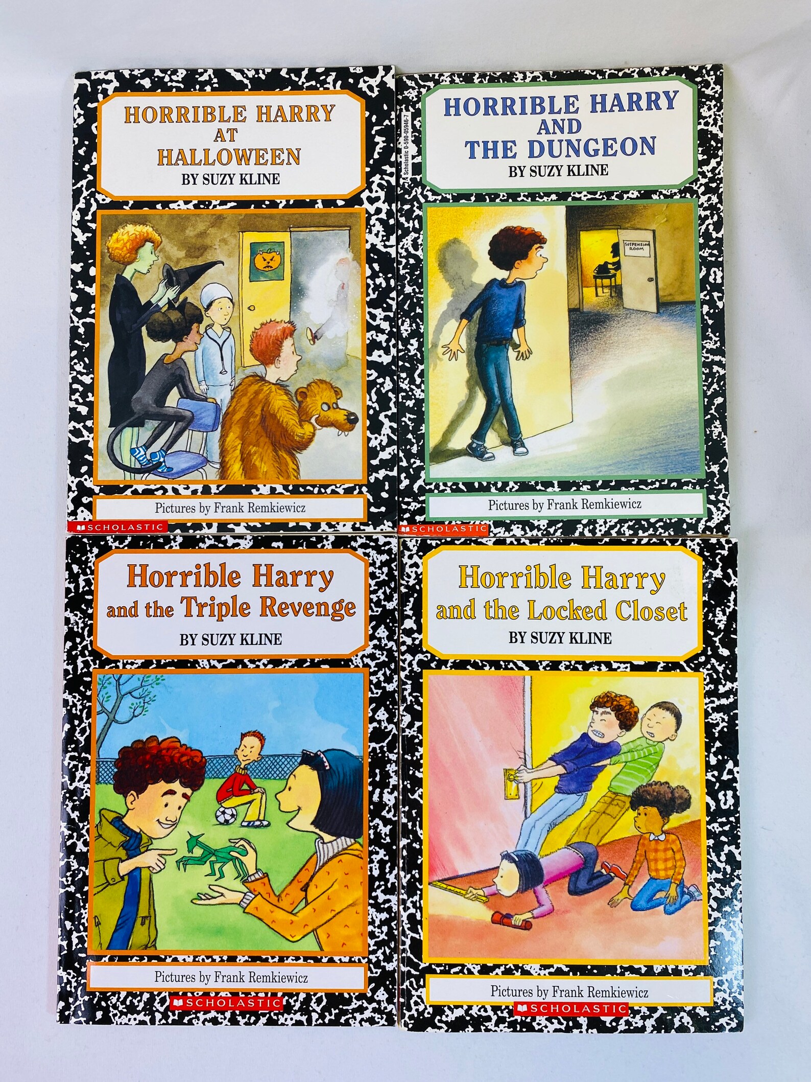 20 Horrible Harry Chapter Books by Suzy Kline 2B Triple Revenge Third ...