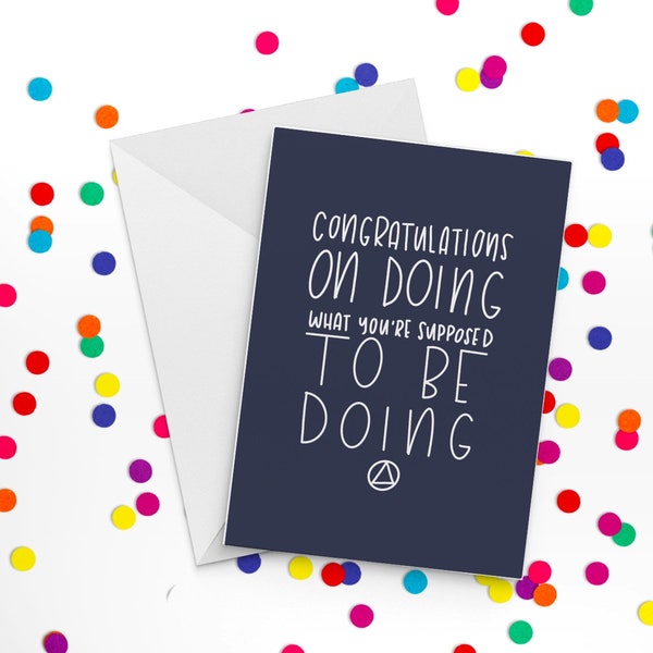 Aa Anniversary Card - Etsy