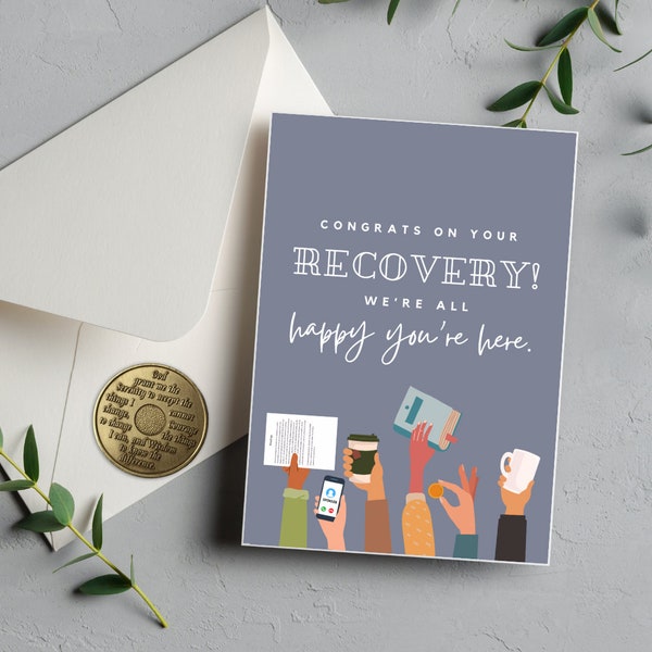 Recovery Cards - Etsy