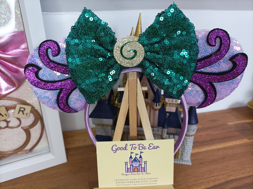 Sea Witch Ursula Disney Minnie and Mickey Inspired Mouse Style Ears ...