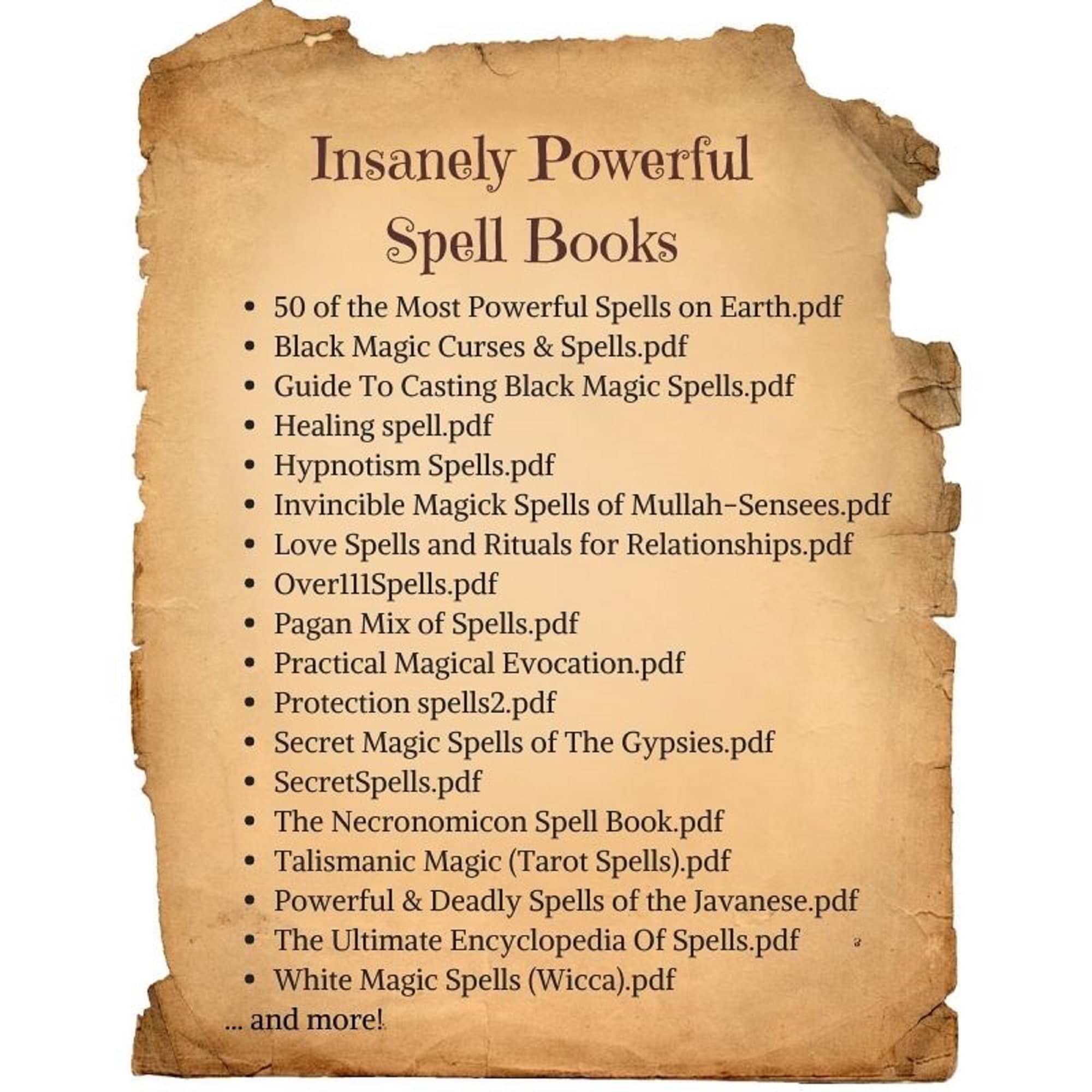23 Insanely Powerful Spell Books for All Witches - Etsy