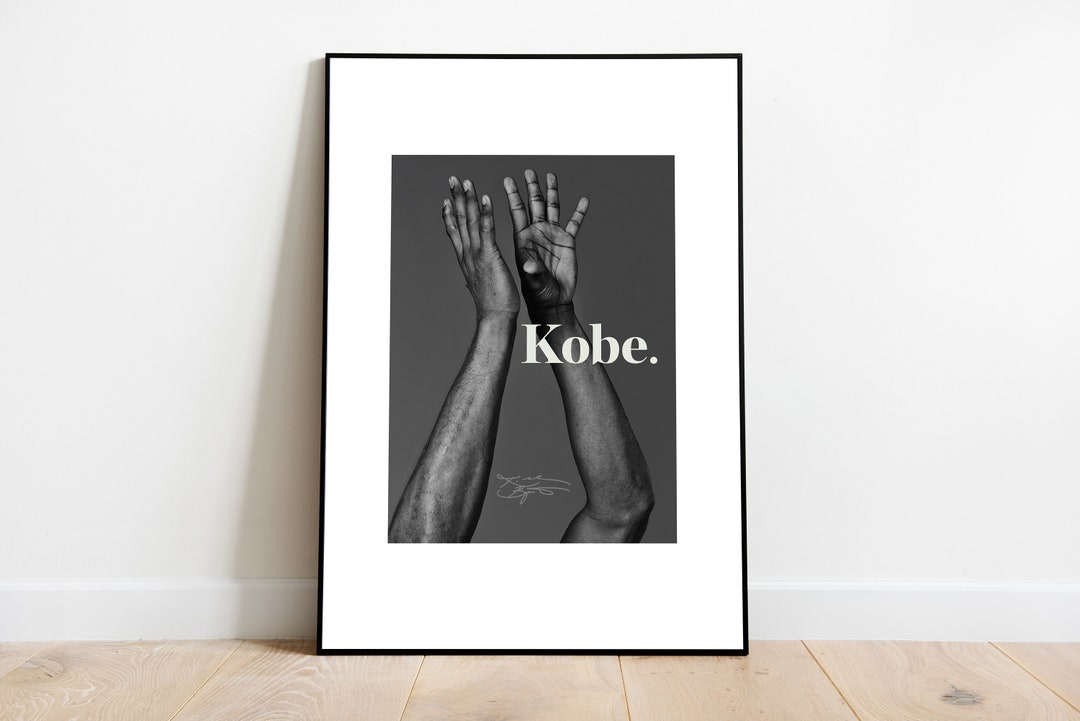Printable Kobe Bryant Poster - Digital Download - Printable Wall Art ...