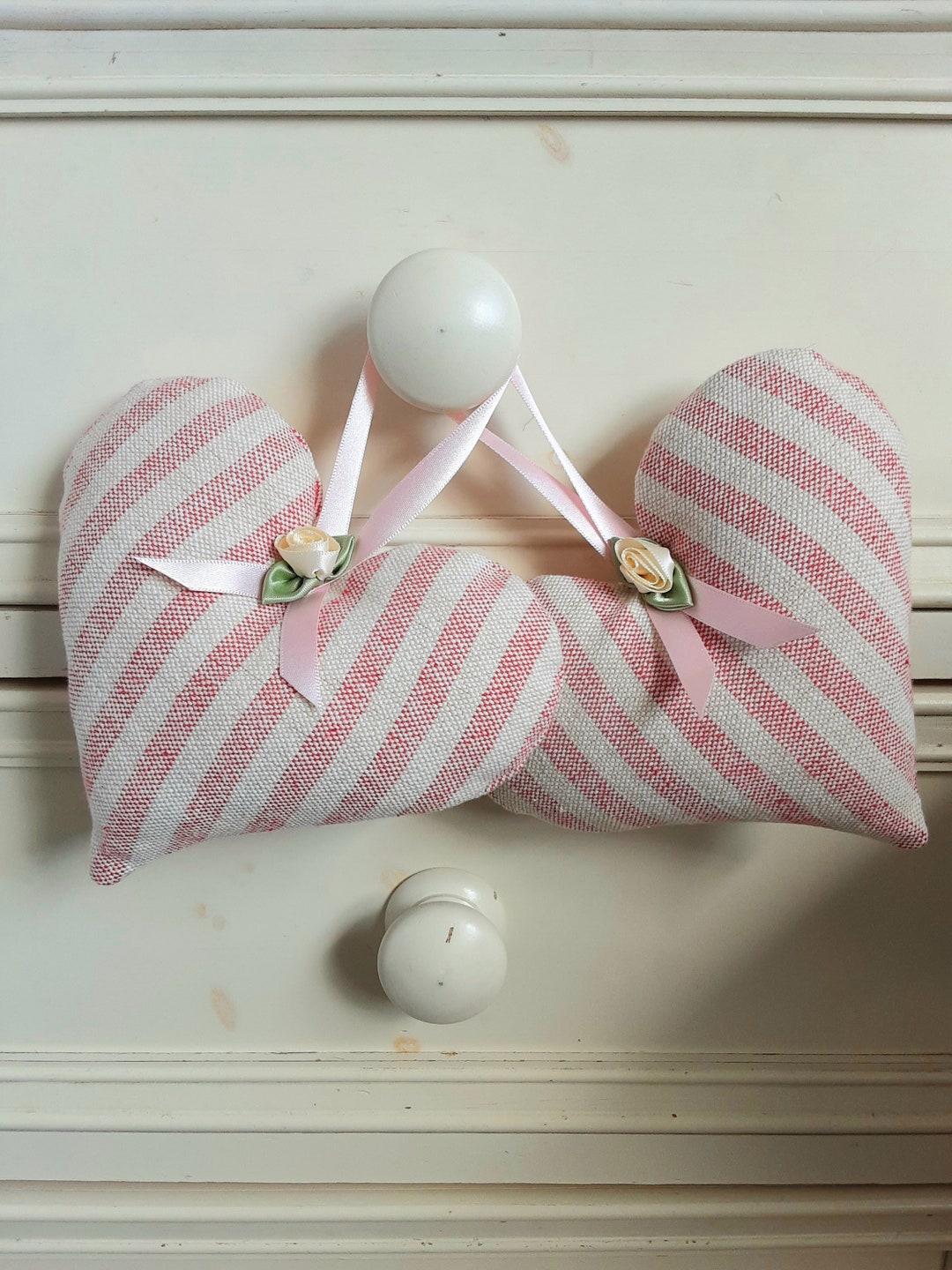 Hanging Heart in SUSIE WATSON Fabric - Etsy UK