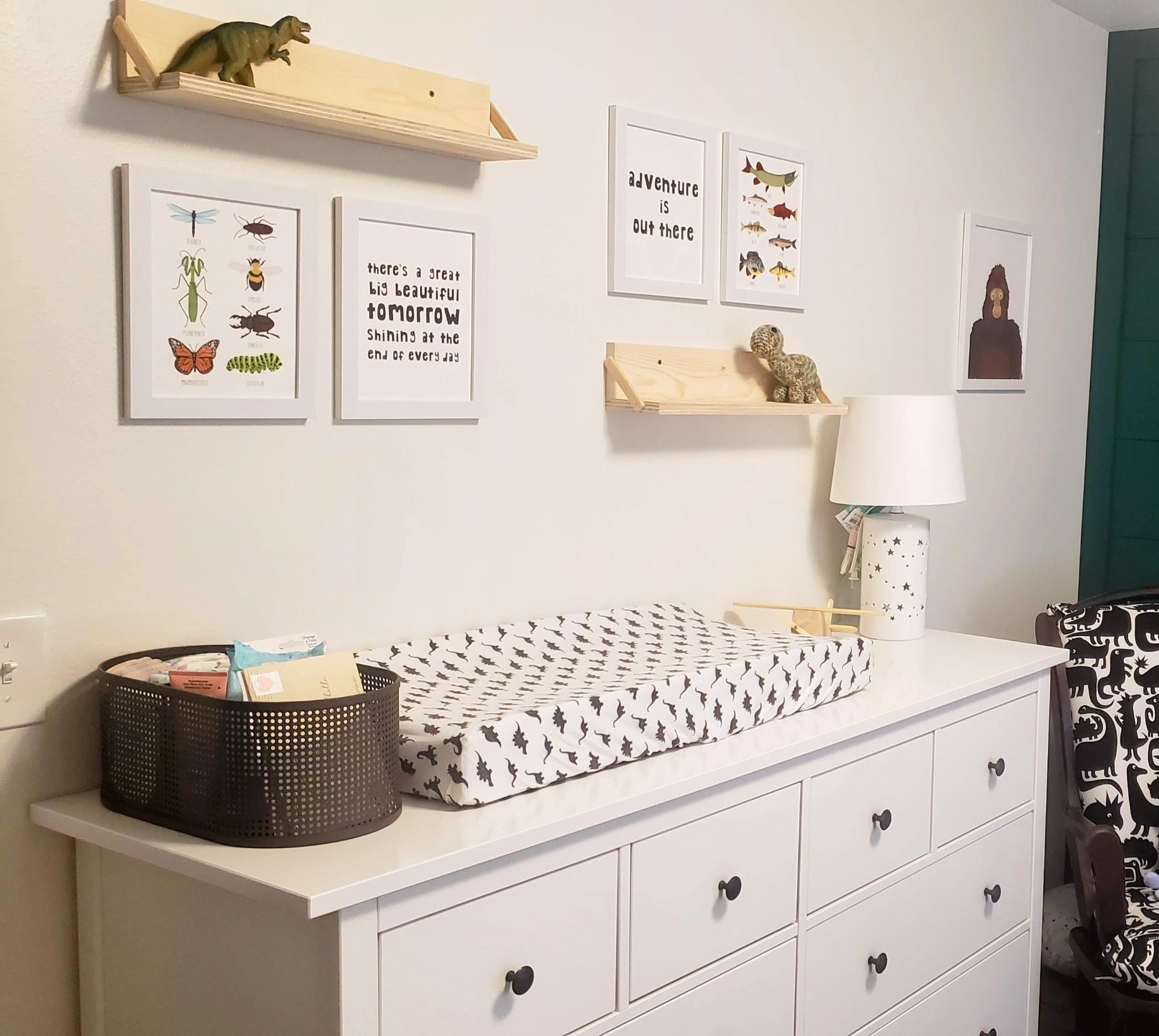 Illustrated Fish Chart | Ichthyology Gift | Playroom Decor | Gallery ...