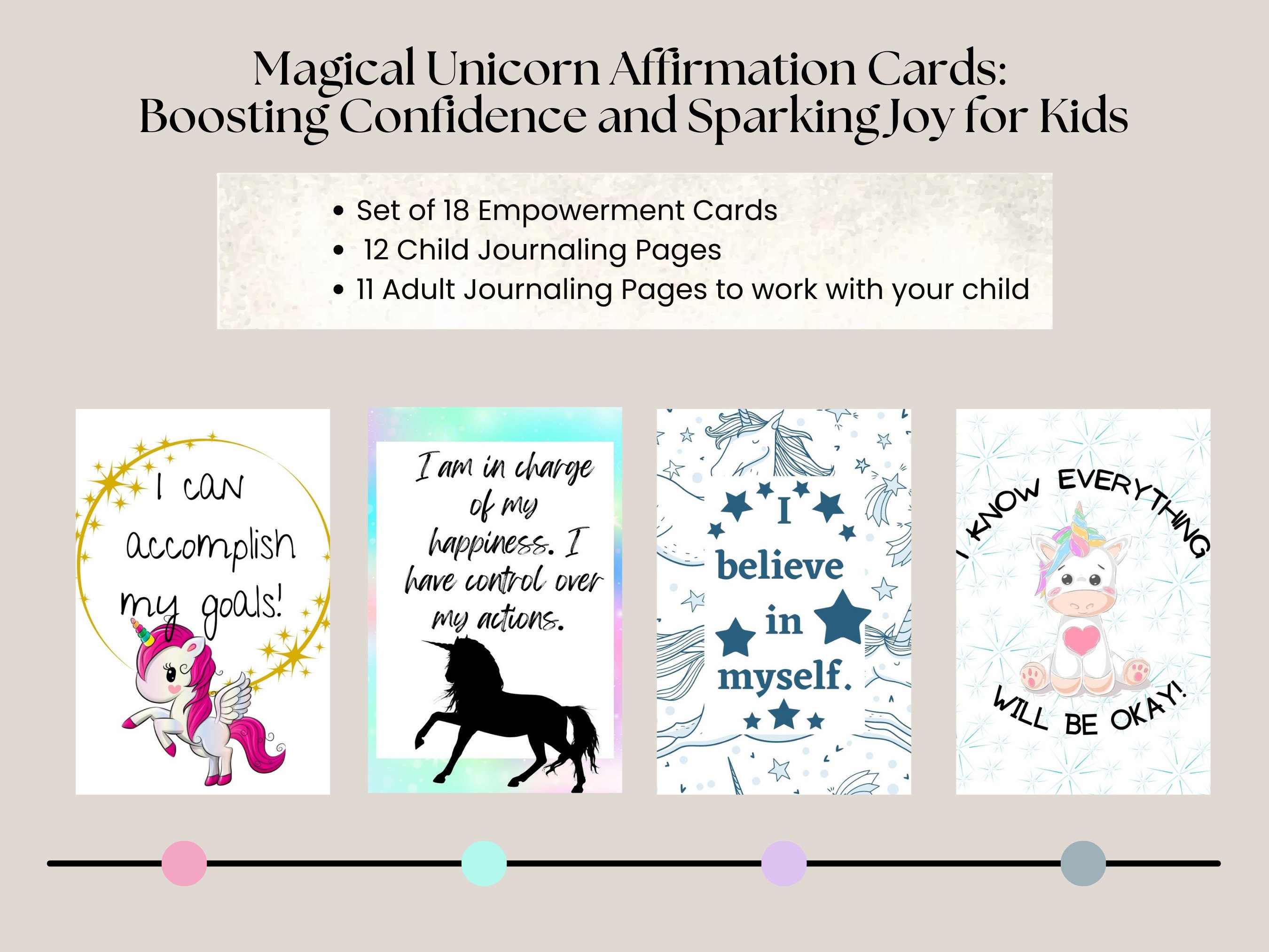 Magical Unicorn Affirmation Cards: Boosting Confidence and Sparking Joy ...