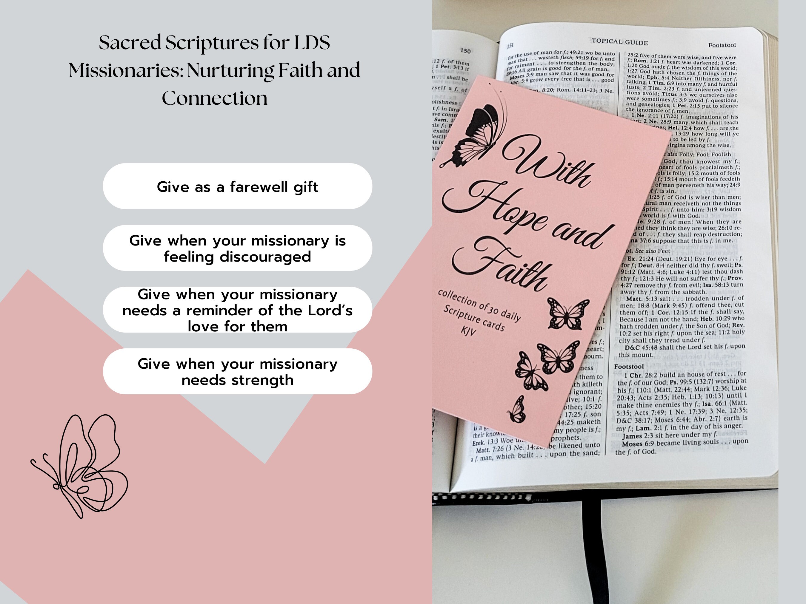 Scriptures for LDS Missionaries: Faith Promoting, Scripture Card Set ...