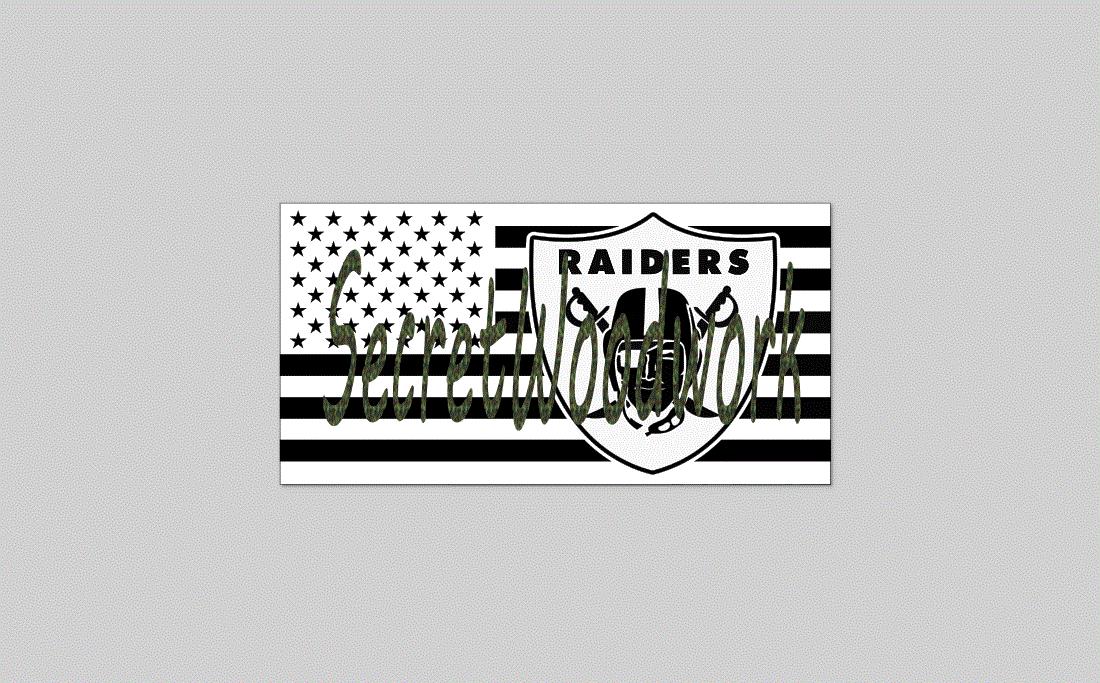 Raiders Flag SVG - Etsy