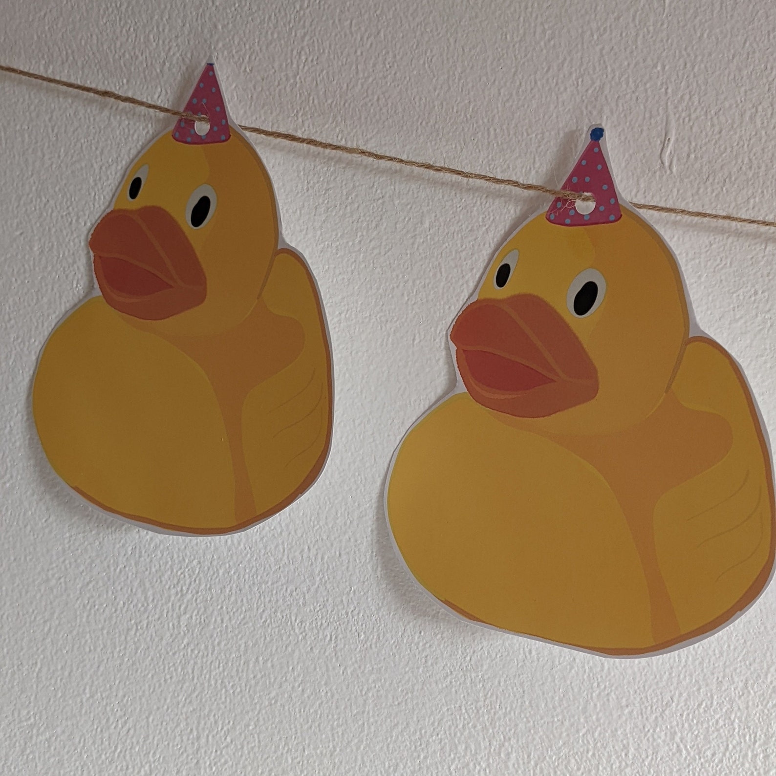 Rubber Duckie Party Bunting/ Banner/ Duck - Etsy