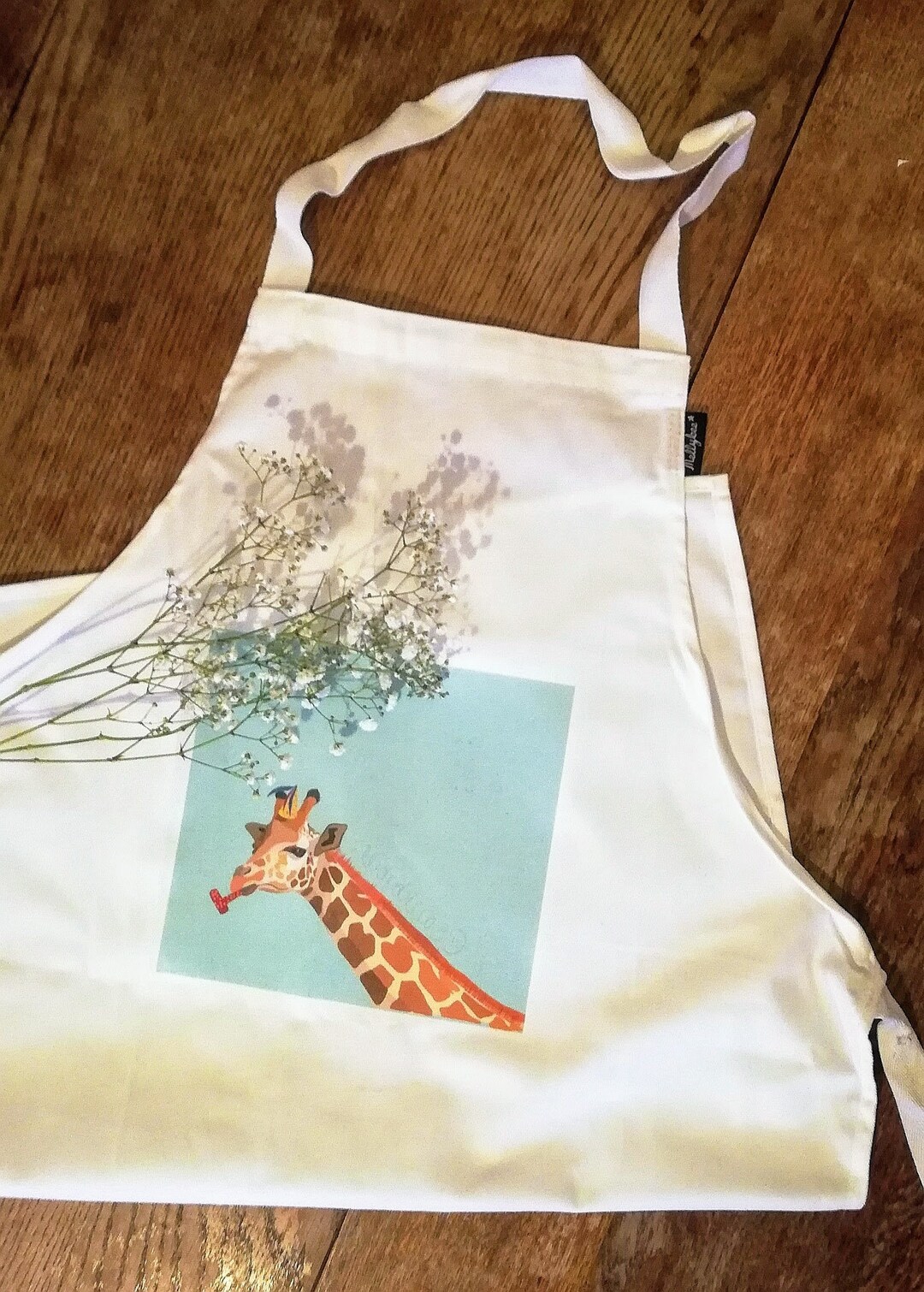 Giraffe Party Animal Apron - Etsy
