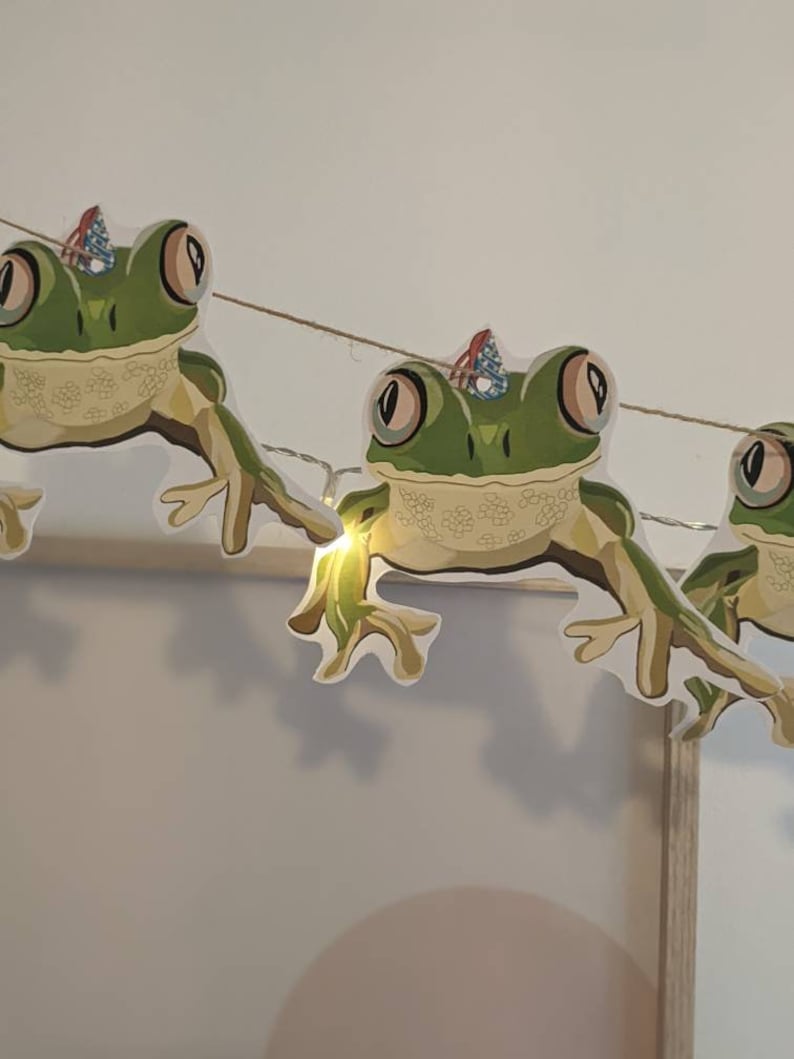 Froggy Frog Party Bunting/ Banner - Etsy