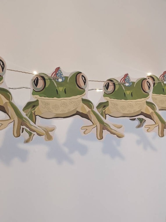 Froggy Frog Party Bunting/ Banner - Etsy