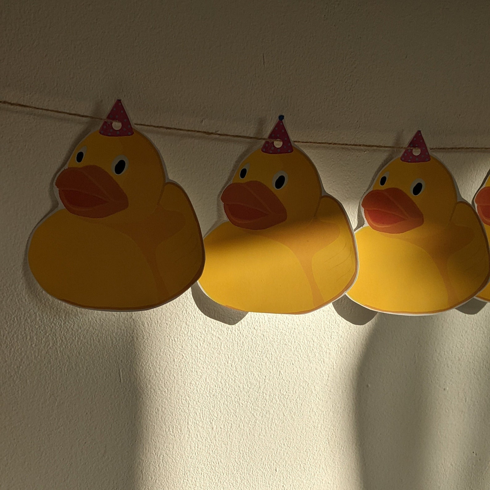 Rubber Duckie Party Bunting/ Banner/ Duck - Etsy