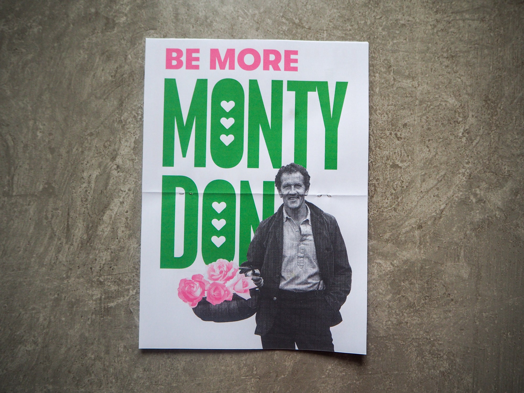 The Full Monty A Monty Don Activity Fanzine - Etsy