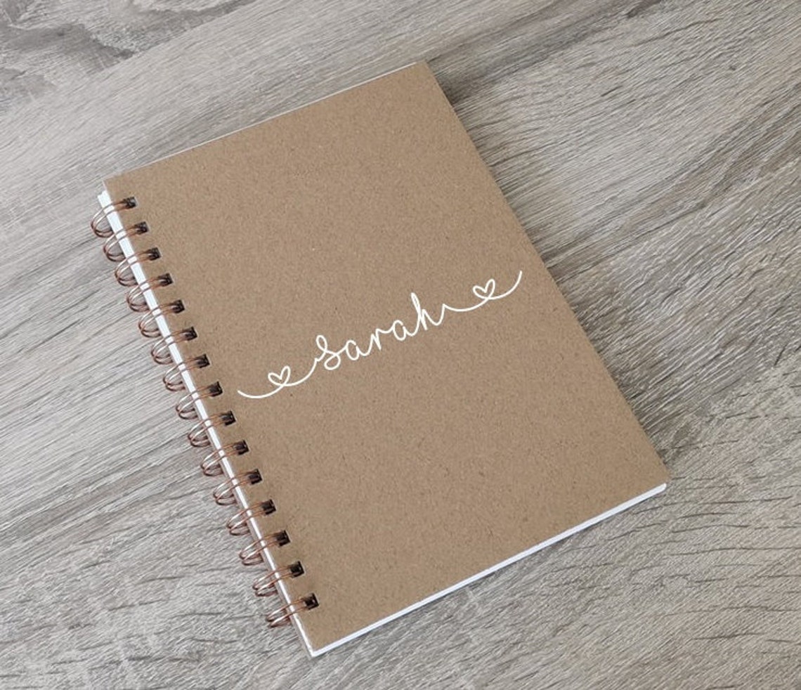 Personalised Note Book A5 Custom Lined Notebook New Job - Etsy UK