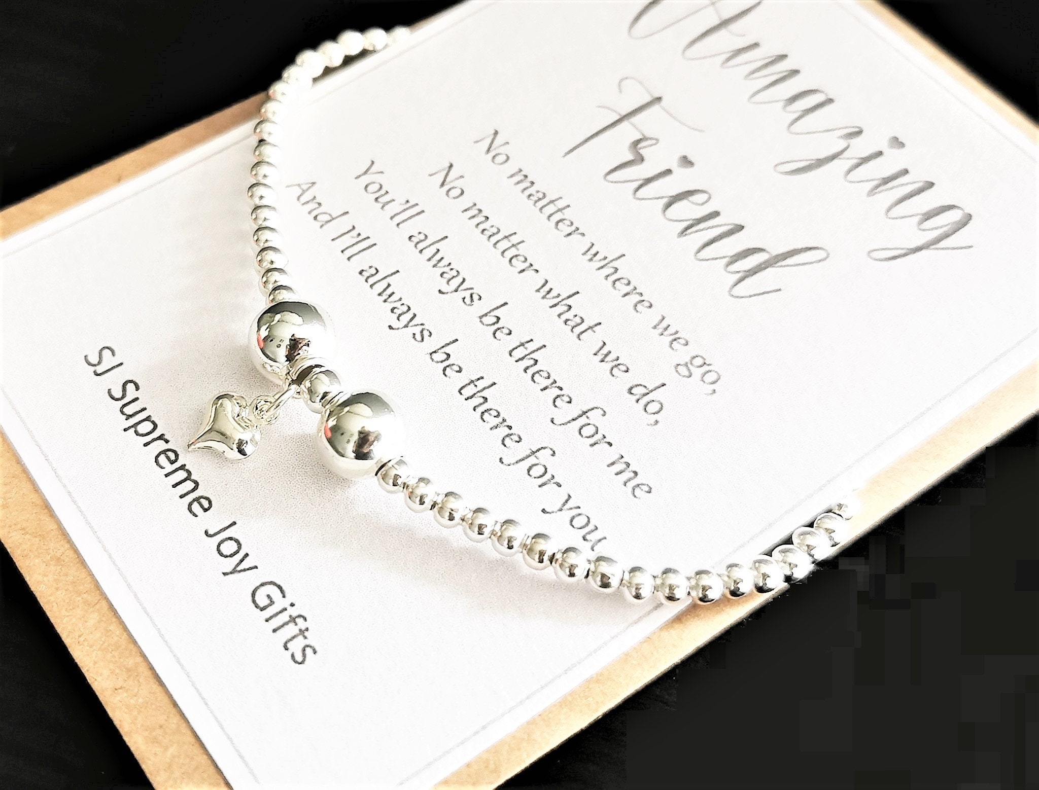 Amazing Friend Bracelet Friend Gift Fabulous Friend - Etsy UK