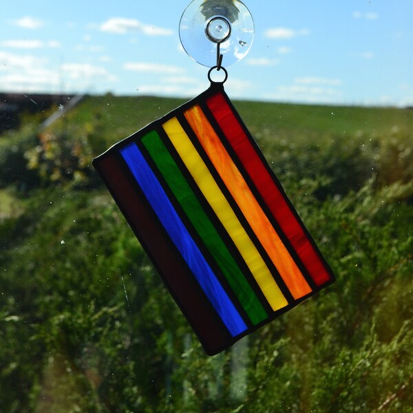 Pride Stained Glass - Etsy
