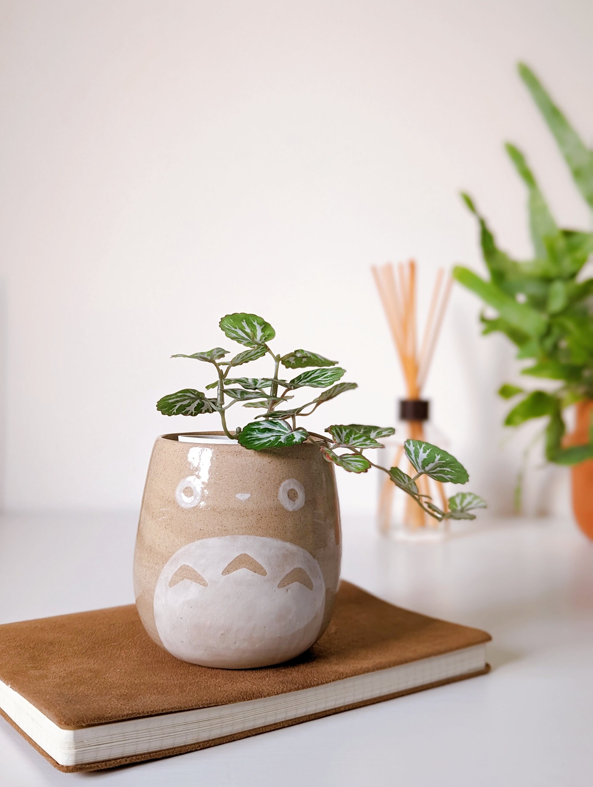Totoro Studio Ghibli Stoneware Ceramic Cup, Tumbler, Mug, Plant Pot - Etsy
