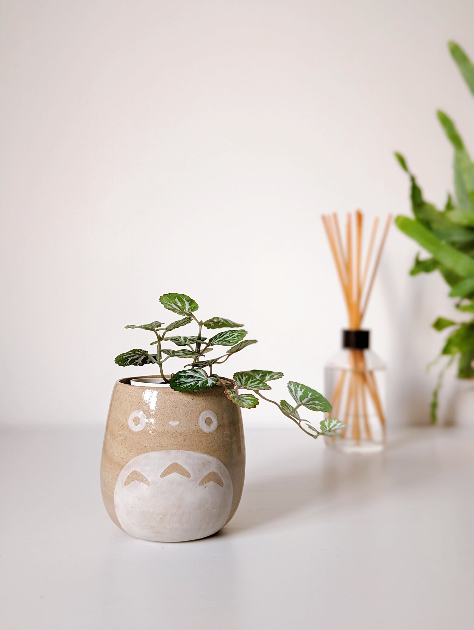 Totoro Studio Ghibli Stoneware Ceramic Cup, Tumbler, Mug, Plant Pot - Etsy